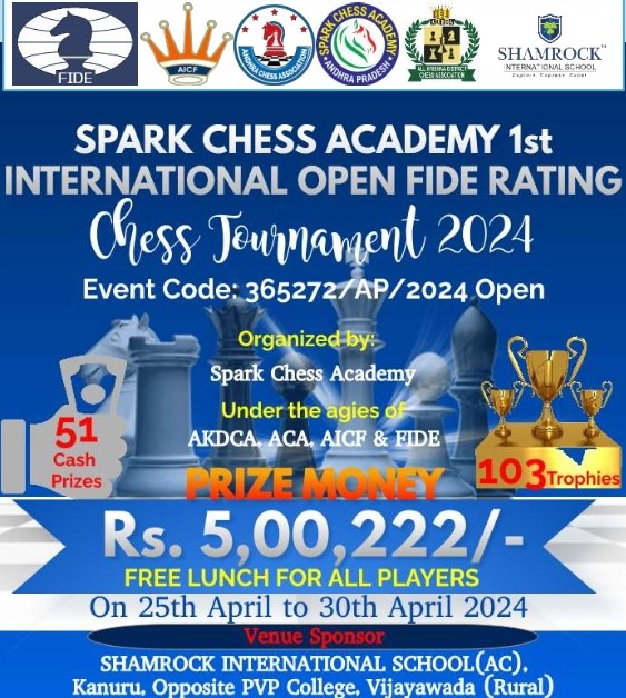 Chessfee:: Online chess tournament registration portal